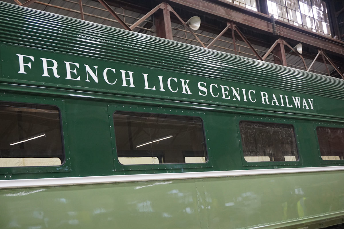 French Lick Scenic Railway RPCX 1710 – Crossroads Railcar Services, Inc ...